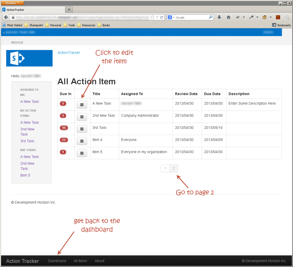 Free SharePoint 2013 Apps: Action Tracker and Sticky Notes - Reza ...